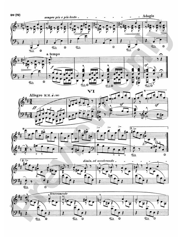 Schumann: Complete Works (Volume I): Op. 4, Intermezzi, No. 6 Part ...