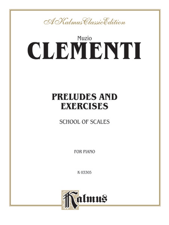Clementi: Preludes and Exercises: Prelude and Exercise, D Minor Part - Digital Sheet Music Download