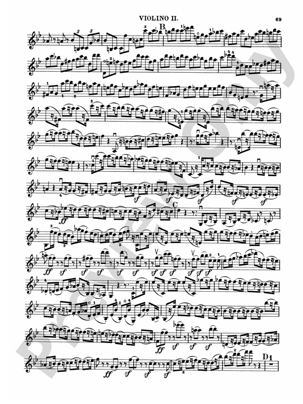 Beethoven: String Quartets, Volume III: String Quartet, Op. 133 (Violin II) Part - Digital Sheet ...