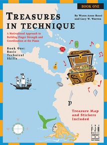 Treasures in Technique, Book One - Basic Technical Skills: Piano Book ...