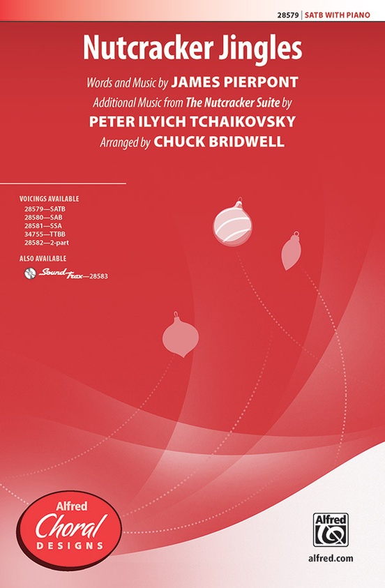 Nutcracker Jingles: SATB Choral Octavo: James Pierpont - Digital Sheet Music Download