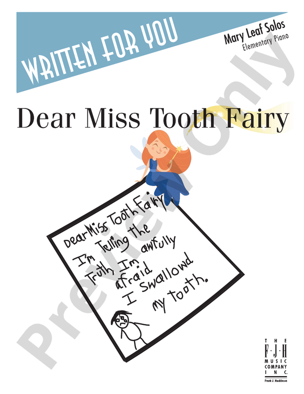 Dear Miss Tooth Fairy: Piano: Mary Leaf - Digital Sheet Music Download