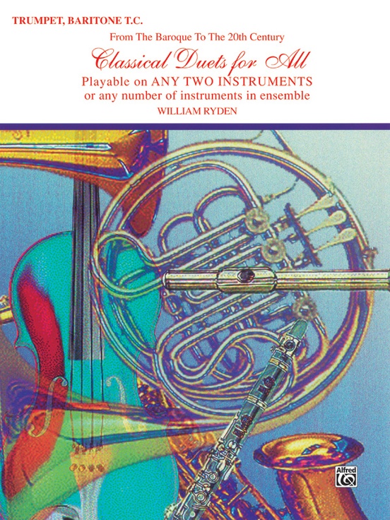 Classical Duets for All: B-flat Trumpet, Baritone T.C. Book | Sheet Music