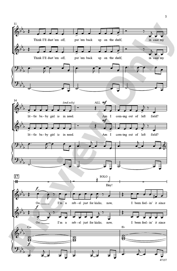 Feel It Still: SSA Choral Octavo: Kyle O'Quin - Digital Sheet Music ...
