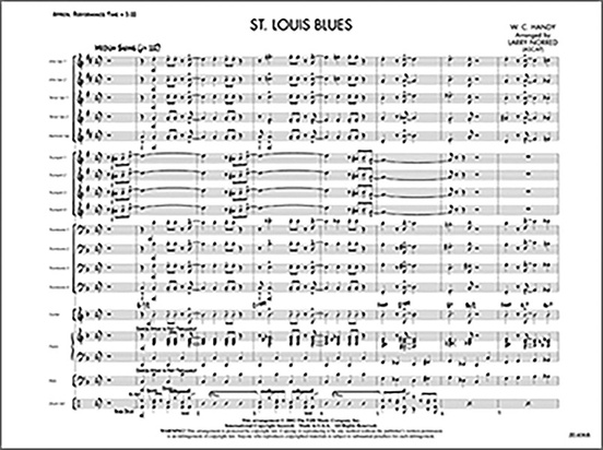 St. Louis Blues: Trombone 3: Trombone 3 Part: W.C. Handy - Digital Sheet Music Download