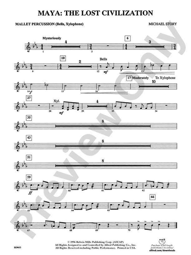 Maya: The Lost Civilization: Mallets: Mallets Part - Digital Sheet ...