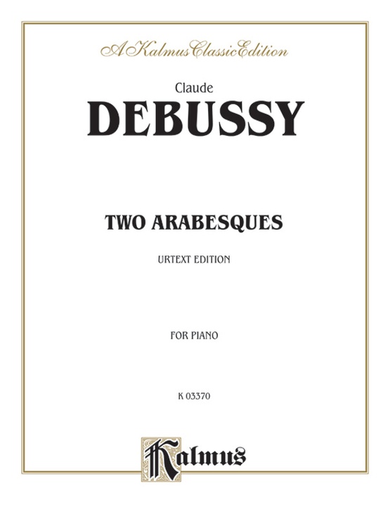 Debussy: Deux Arabesques: 2nd Arabesque Part - Digital Sheet Music Download