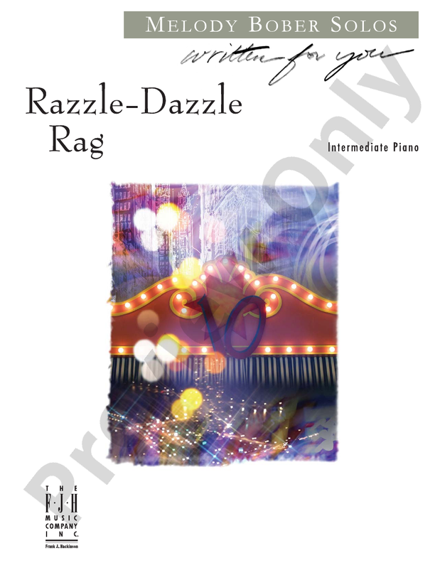 Razzle-Dazzle Rag: Piano: Melody Bober - Digital Sheet Music Download