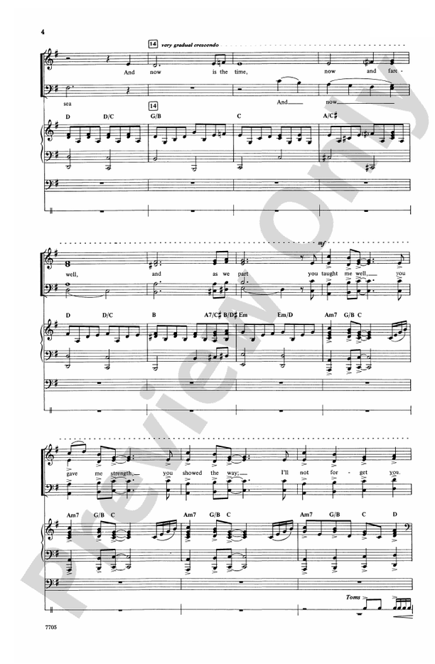 Like an Eagle: SATB Choral Octavo: Carl Strommen - Digital Sheet Music ...