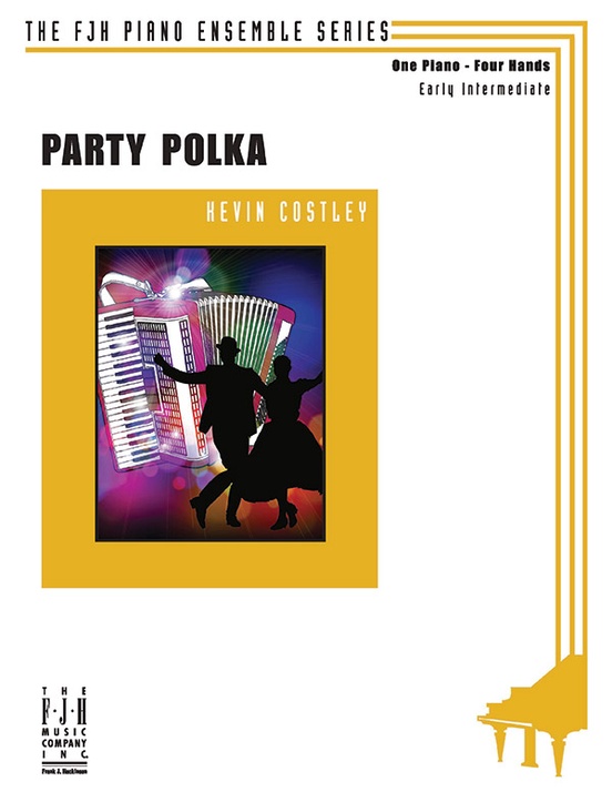Party Polka: Piano: Kevin Costley - Digital Sheet Music Download