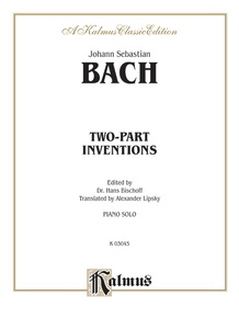 Bach: Two-Part Inventions (Ed. Hans Bischoff): Invention VIII Part ...