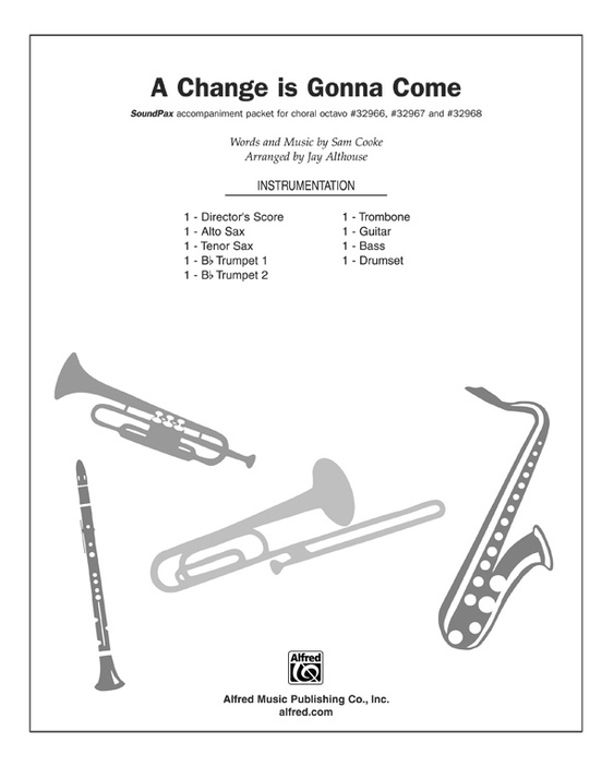 A Change Is Gonna Come: Guitar: Guitar Part - Digital Sheet Music Download