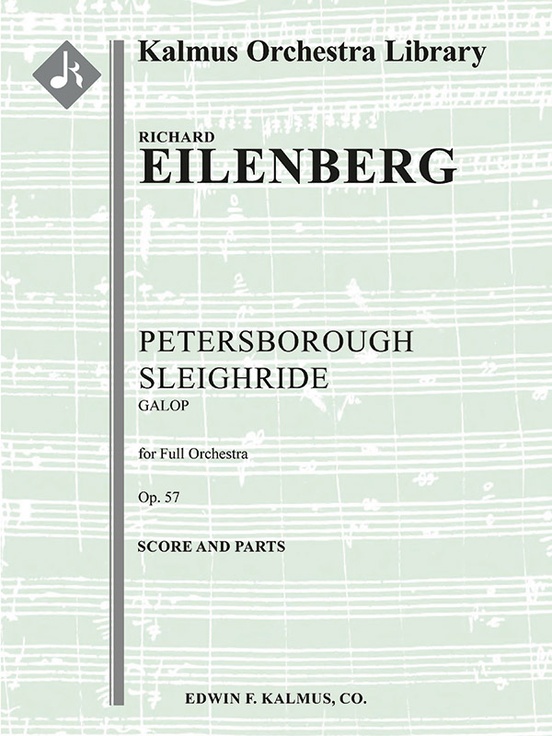 Petersborough Sleighride (Galop), Op. 57: Full Orchestra: Richard ...