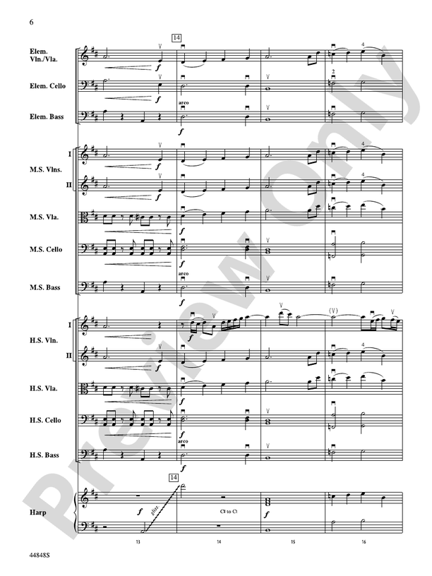 A Festival Rondo: Score: String Orchestra Score - Digital Sheet Music ...
