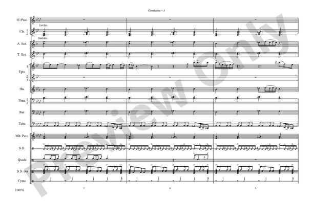 Whipping Post: Marching Band Conductor Score & Parts: The Allman ...