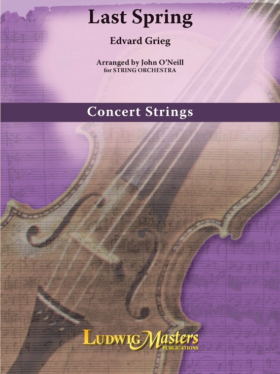 Last Spring: String Orchestra Conductor Score & Parts: Edvard Grieg ...
