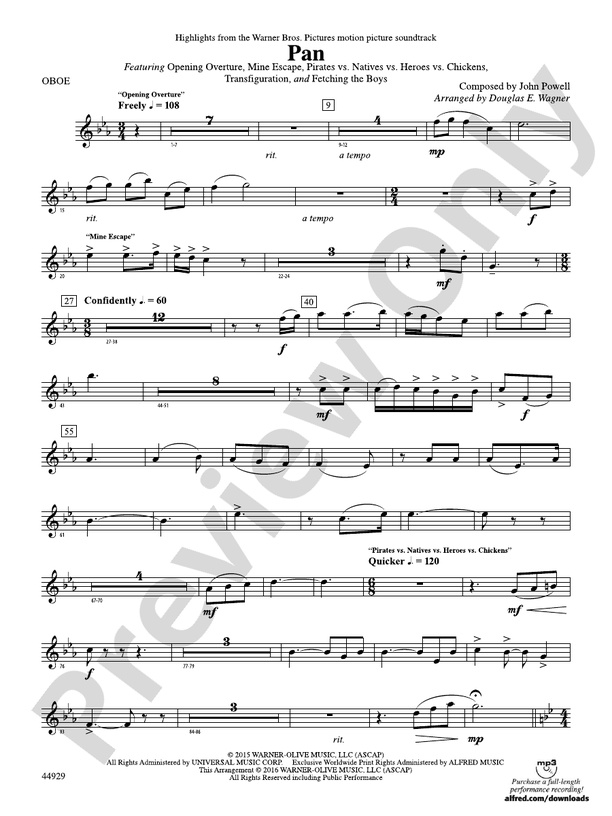 Pan: Highlights from the Warner Bros. Pictures Motion Picture ...