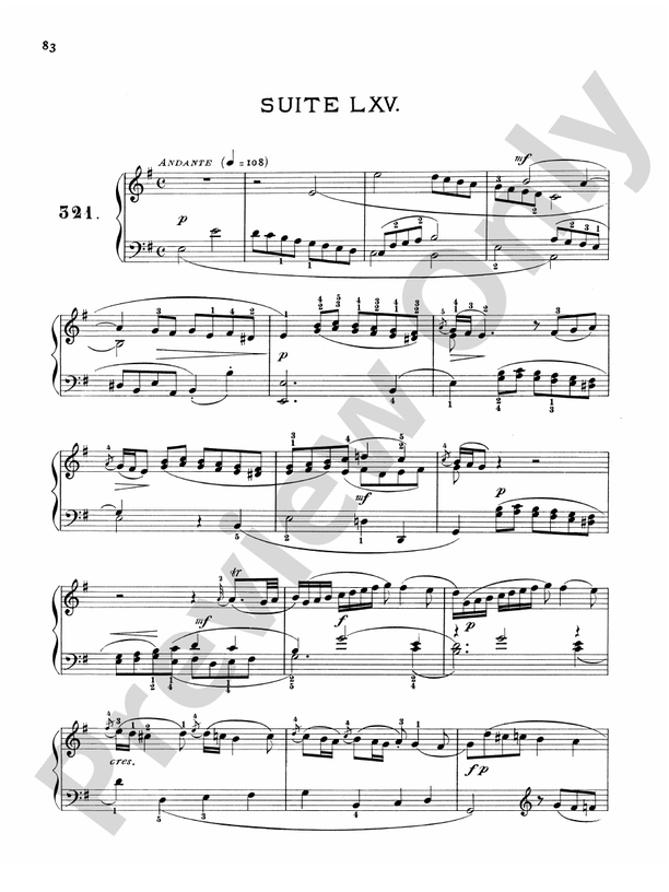 Scarlatti: The Complete Works, Volume VII: No. 321, E Minor Part ...