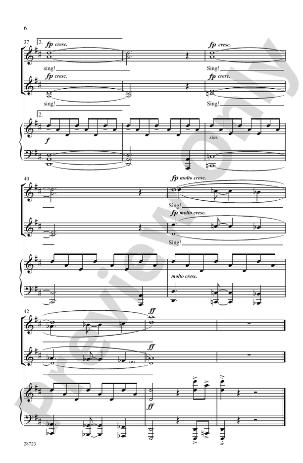 Seasons (A Choral Song Cycle): SSA Choral Octavo: Andy Beck - Digital Sheet Music Download