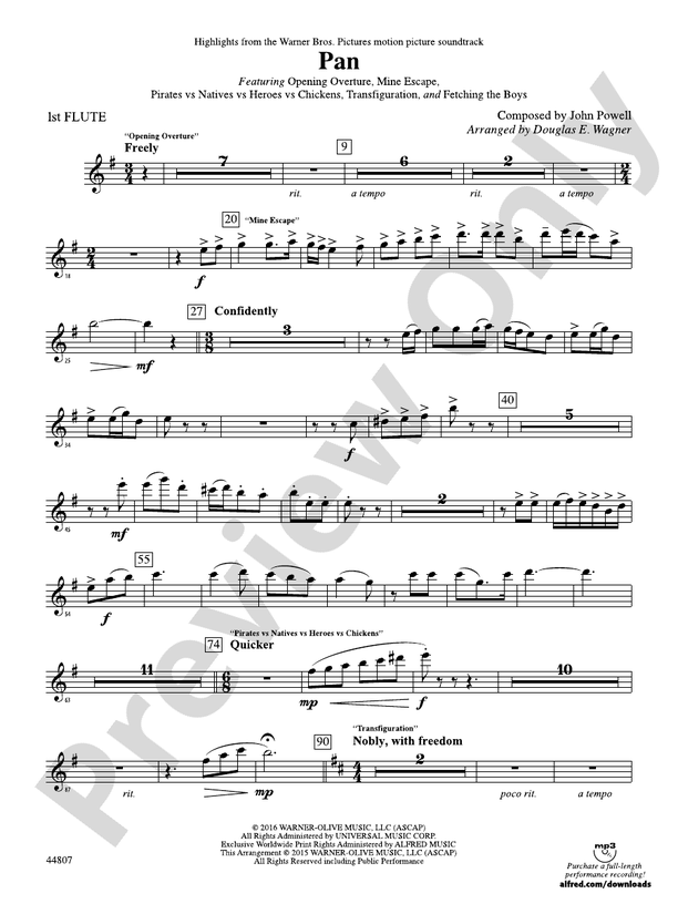 Pan: Highlights from the Warner Bros. Pictures Motion Picture ...