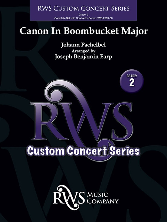 Canon in Boombucket Major: 1st Percussion: 1st Percussion Part: Johann ...