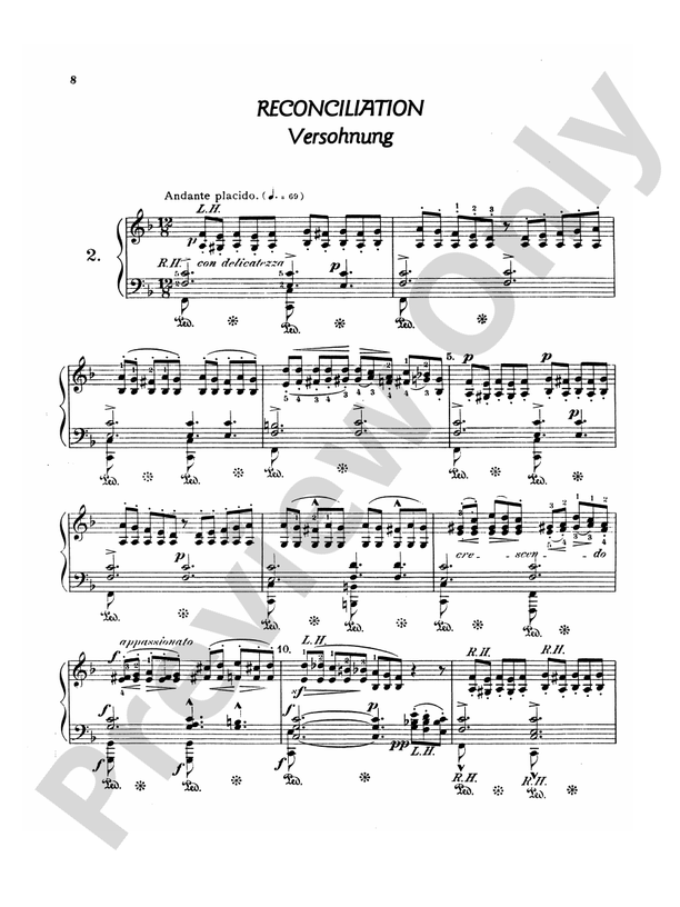 Moscheles: Grand Characteristic Studies, Op. 95: Reconciliation Part ...