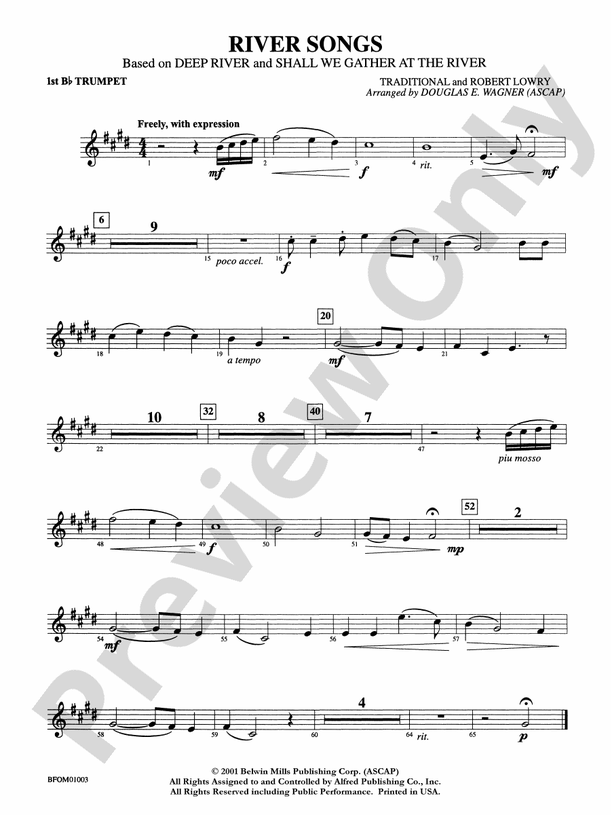 River Songs (based on "Deep River" and "Shall We Gather at the River ...