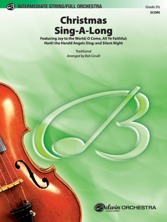 Christmas Sing-a-Long: Full Orchestra Conductor Score | Sheet Music