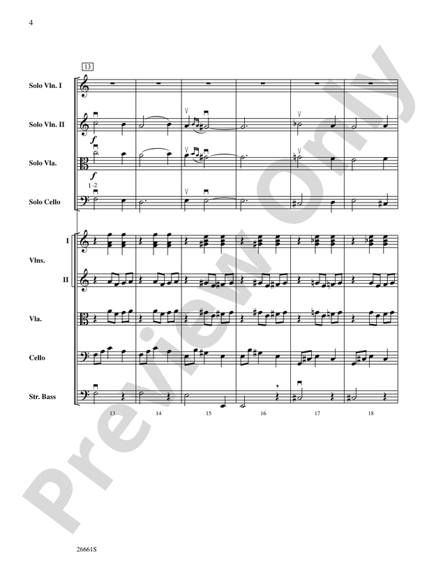 Recuerdos de la Alhambra: Score: String Orchestra Score - Digital Sheet ...