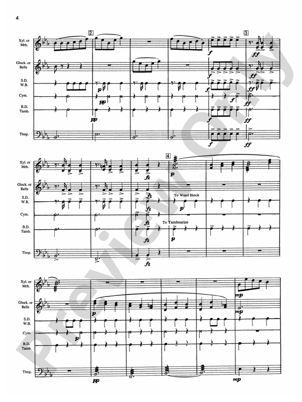 Percussion Ensemble Collection, Level II: Percussion Ensemble Book ...