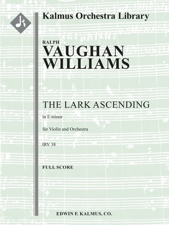 The Lark Ascending for Violin and Orchestra: Full Orchestra, Solo ...