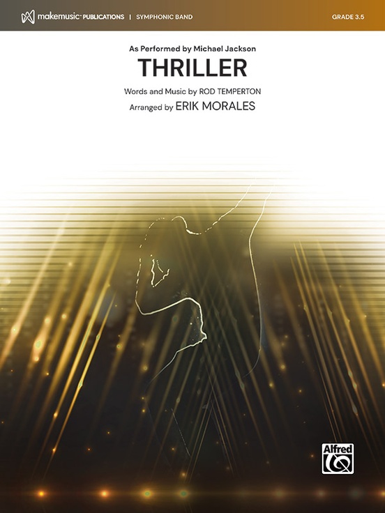 Thriller: 2nd B-flat Clarinet: 2nd B-flat Clarinet Part - Digital Sheet Music Download