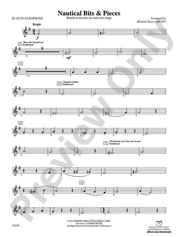 Nautical Bits And Pieces E Flat Alto Saxophone E Flat Alto Saxophone