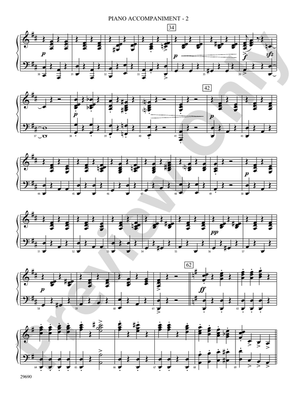 Fiddle-Faddle (for Soloist and String Orchestra): Piano Accompaniment ...