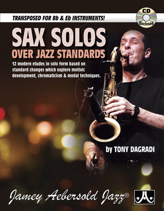 Sax Solos over Jazz Standards: Alto & Tenor Saxophone Book & Online ...