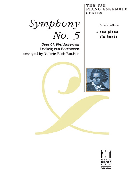 Symphony No. 5, Opus 67, First Movement: Intermediate Piano Sheet ...