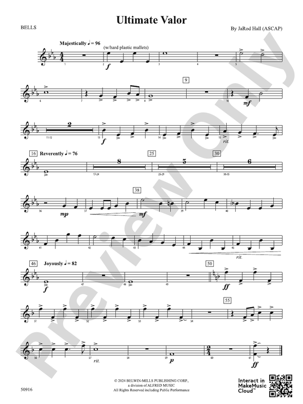Ultimate Valor: Mallets: Mallets Part - Digital Sheet Music Download