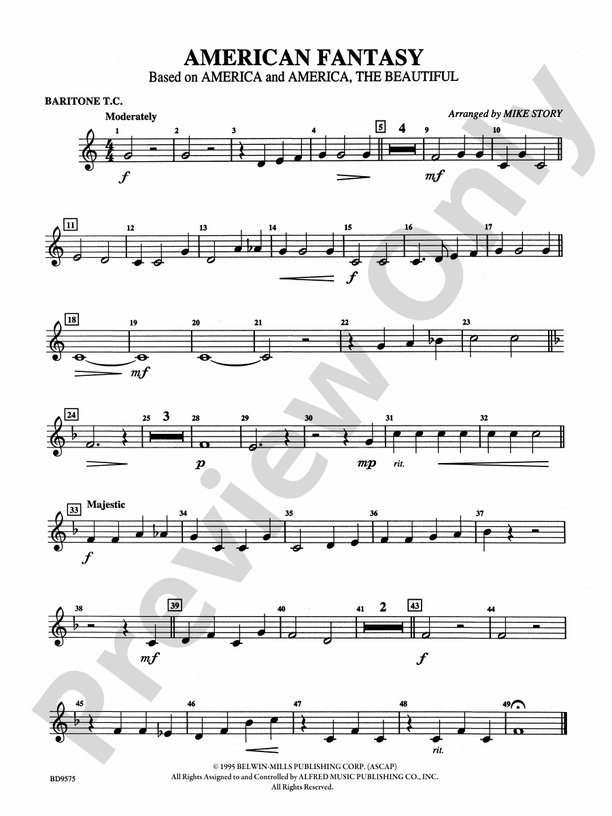 American Fantasy (based on "America" and "America, the Beautiful ...