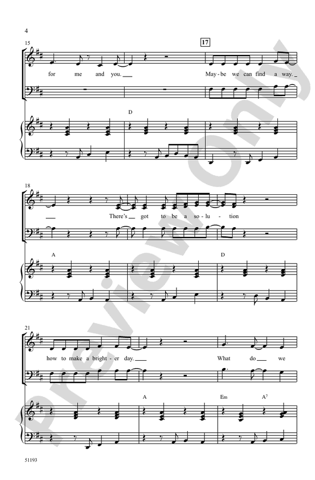 Give a Little Love: 3-Part Mixed Choral Octavo: Diane Warren - Digital ...