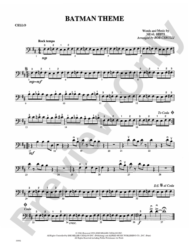 Great Themes from TV and Movies: Cello: Cello Part - Digital Sheet ...