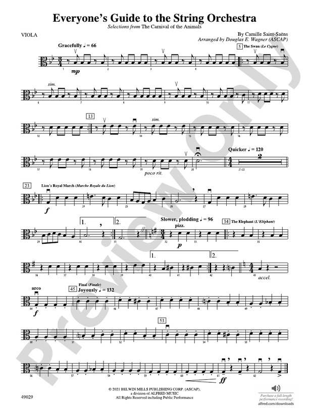 Everyone's Guide to the String Orchestra: Viola: Viola Part - Digital ...