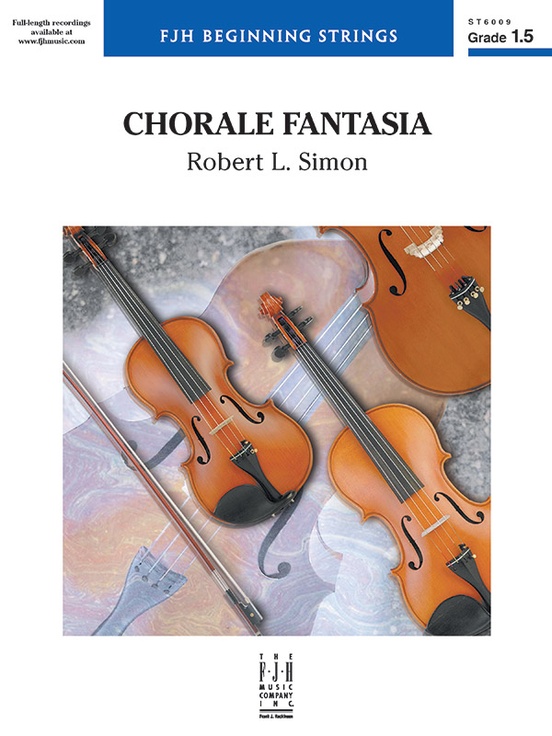 Chorale Fantasia: Score: : Robert L. Simon - Digital Sheet Music Download