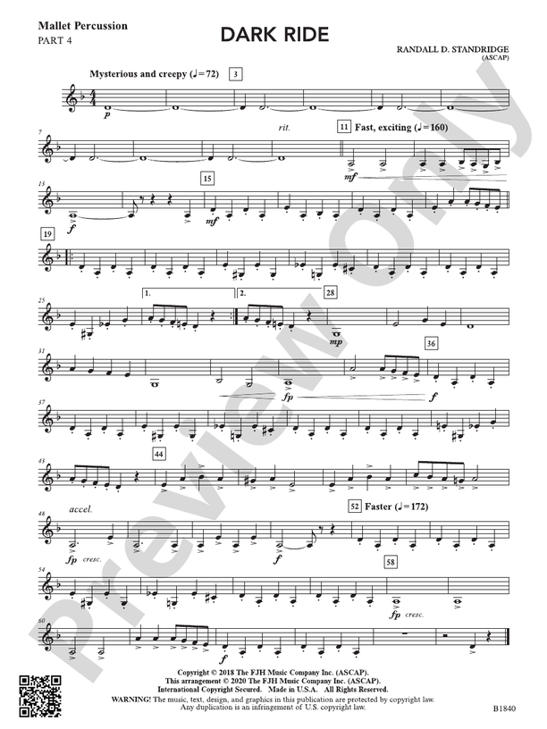 Dark Ride: Part 4 - Mallet Percussion: Part 4 - Mallet Percussion Part ...