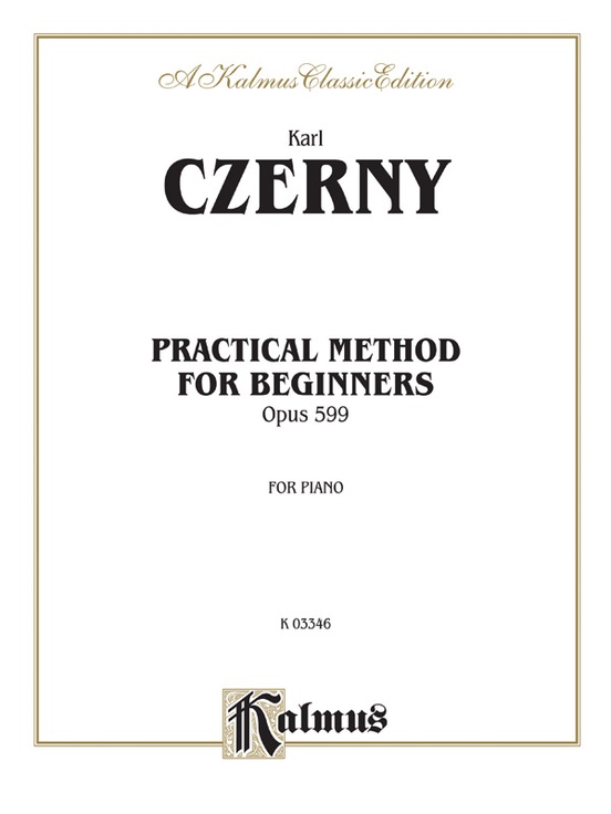 Czerny: Practical Method for Beginners, Op. 599: Exercises with the bass-clef Part - Digital ...