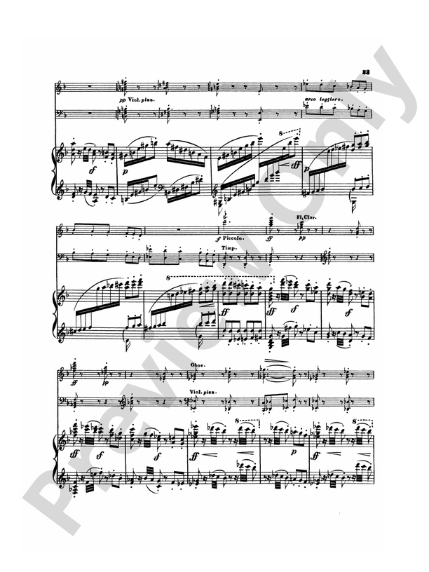 Litolff: Concerto Symphonique, Op. 102: Scherzo Part - Digital Sheet ...