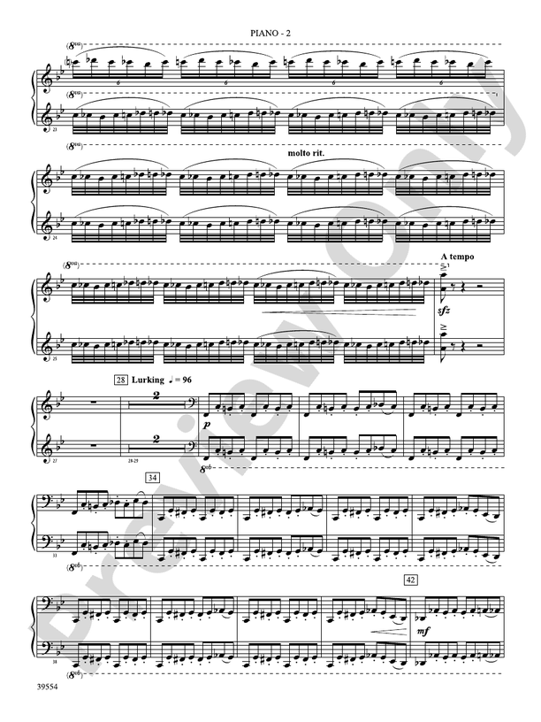 CompleX-2030: Piano Accompaniment: Piano Accompaniment Part - Digital ...