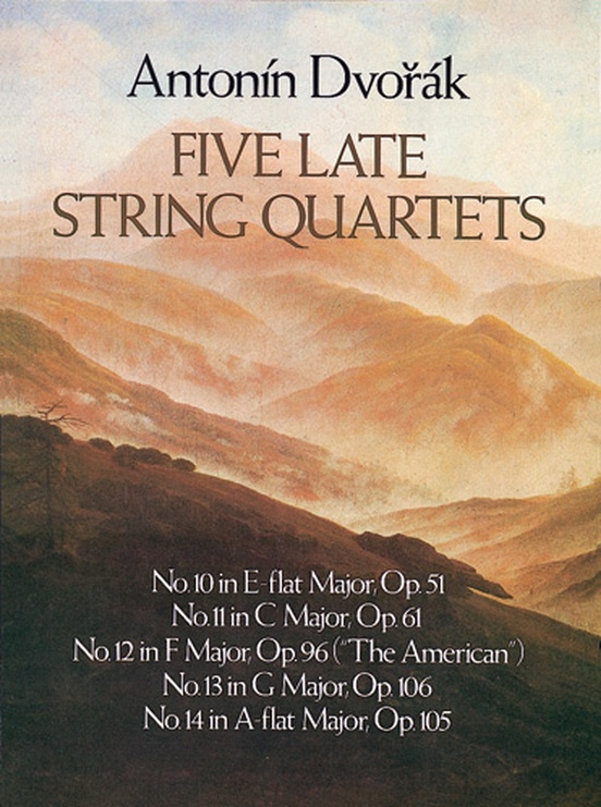 Five Late String Quartets: String Quartet Book: Antonin Dvorák | Sheet ...