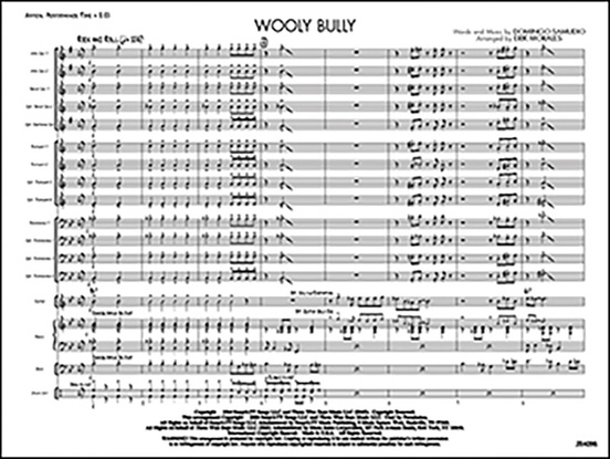 Wooly Bully: Jazz Ensemble Conductor Score: Domingo Samudio | Sheet Music