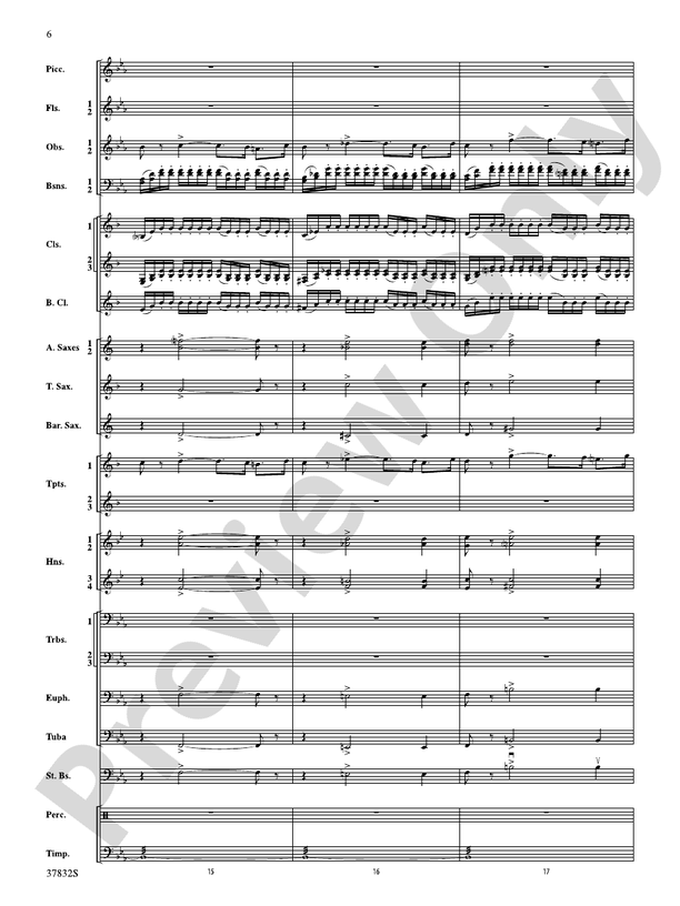 Triumphal March (from Aida): Score: Concert Band Score - Digital Sheet ...