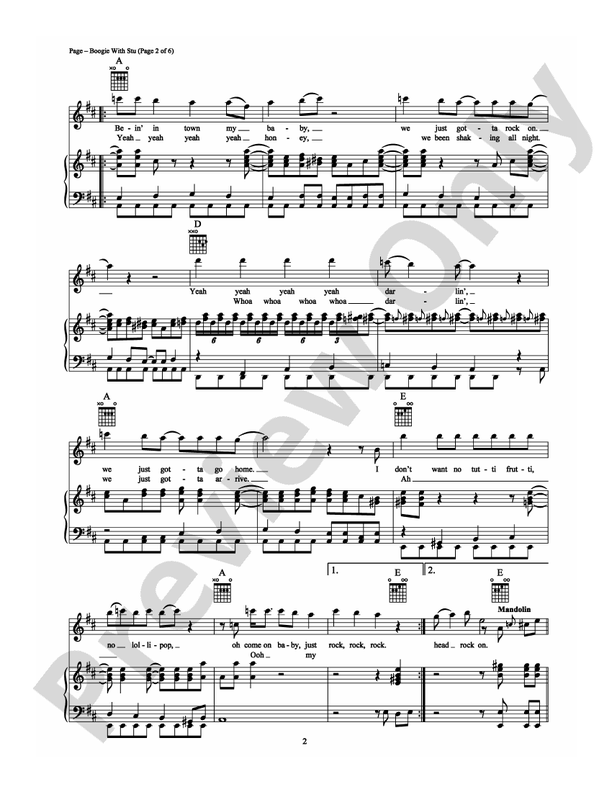 Boogie With Stu: Piano/Vocal/Chords: Led Zeppelin - Digital Sheet Music ...